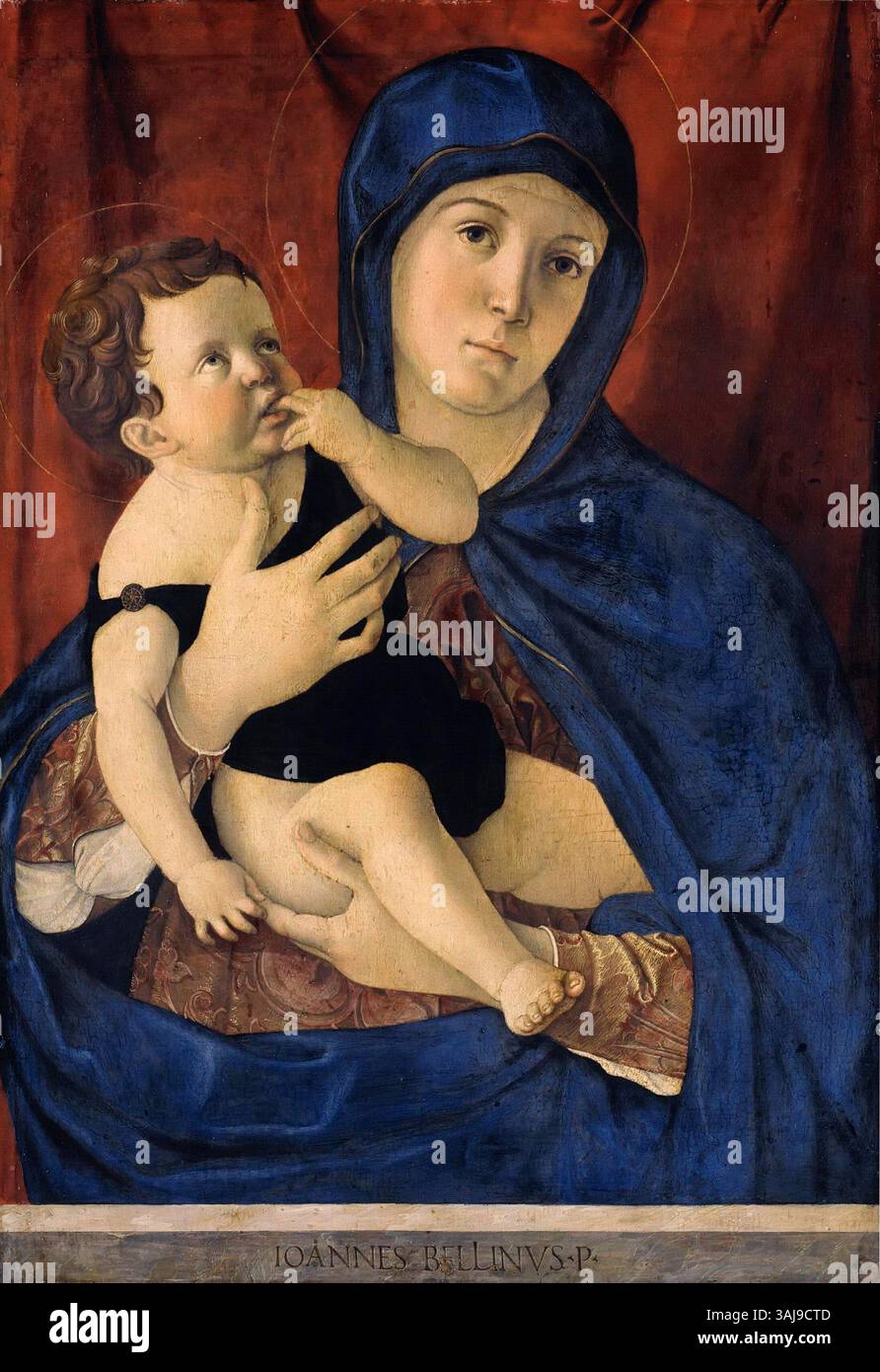 Giovanni Bellini's 'Madonna and Child' (1465-1485) is a serene ...