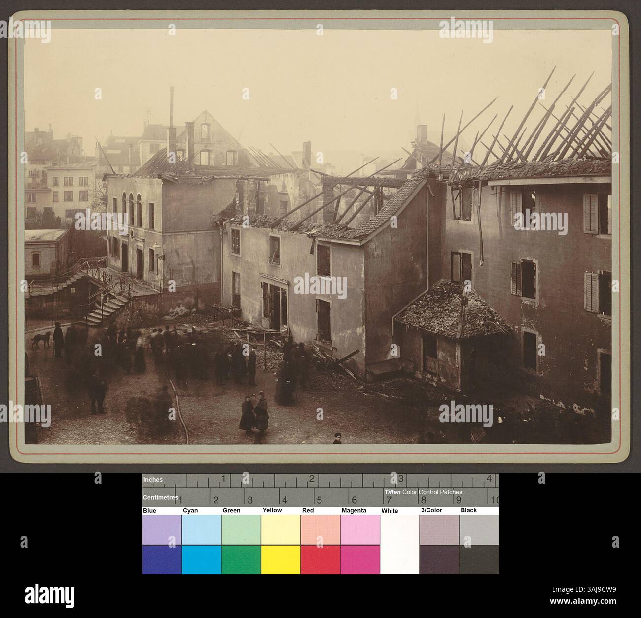 This 1890 photograph by Robert Breitinger depicts the aftermath of the ...