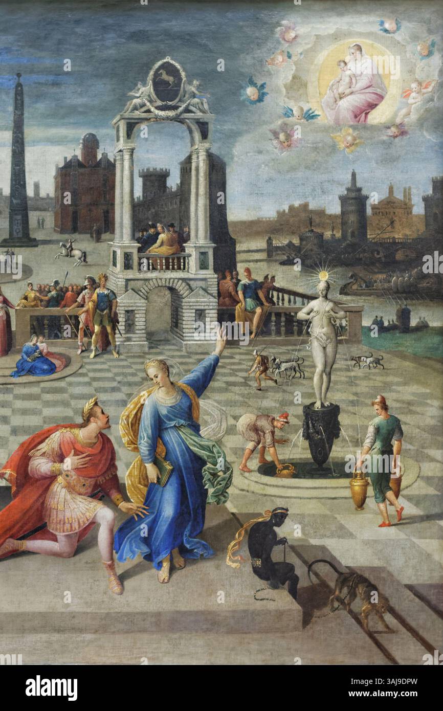 Antoine Caron’s 'La Sibylle de Tibur' (1575-1580) presents the Roman ...