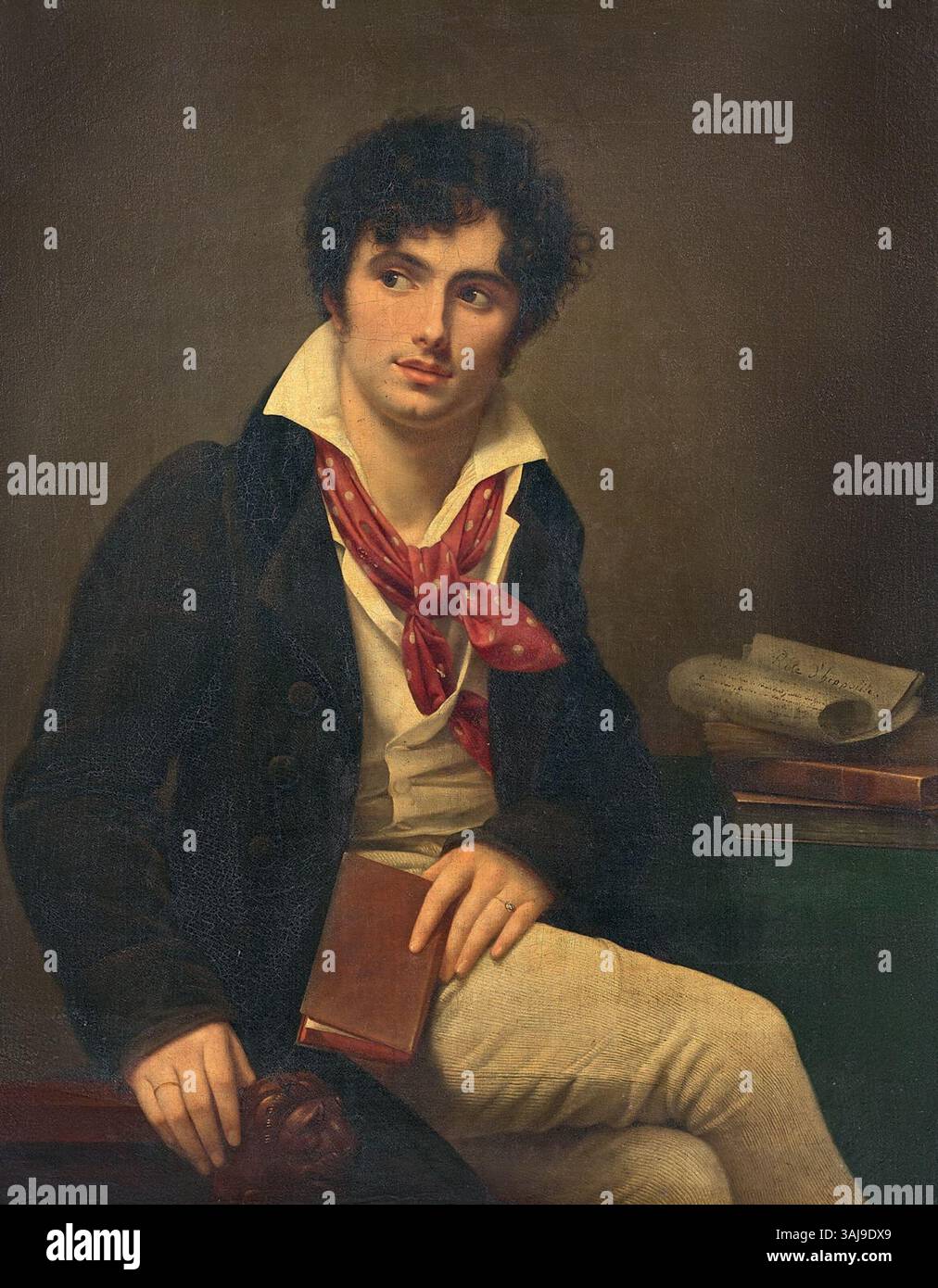 Adèle Romany’s 1807 portrait of Pierre-Marie-Nicolas Michelot, a French ...