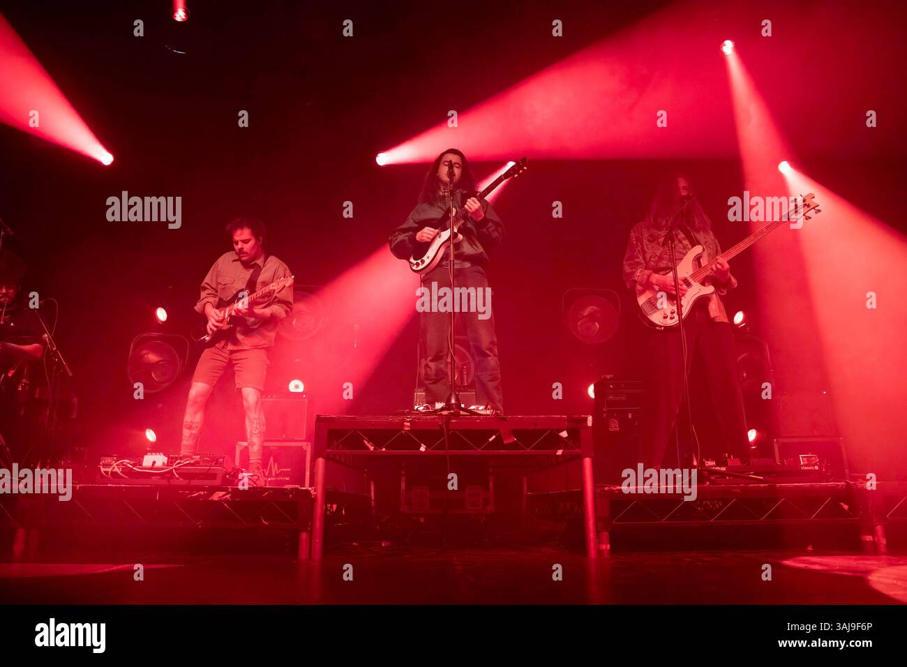 Manchester, England, 10th April, 2025. Peach Pit headlining Manchester ...