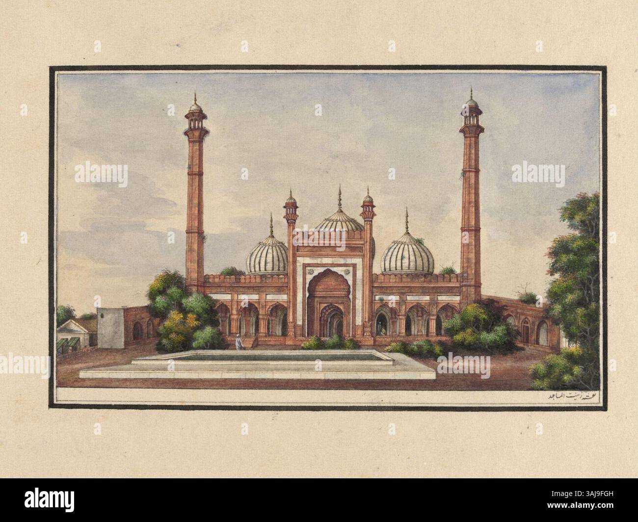Zinat al-Masjid, a significant Mughal monument in Daryaganj, Delhi ...