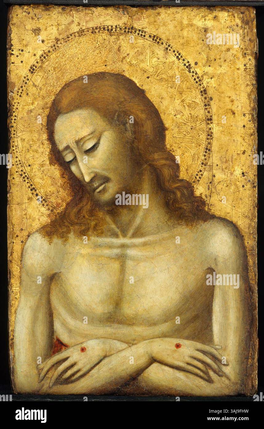 Pietro da Rimini's 'Man of Sorrows' depicts Jesus Christ in a poignant ...