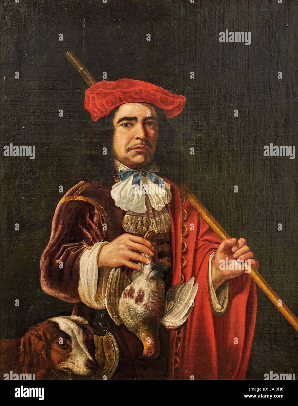 Aelbert Cuyp's 'Portrait of a Hunter with a Dog' (circa 1660) is an oil ...