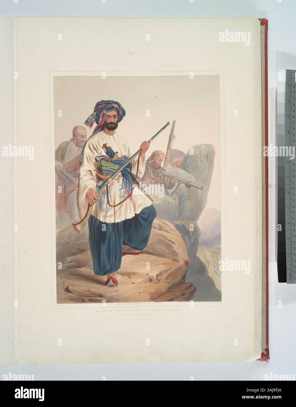 This lithograph, based on James Rattray’s 1839–1841 work, depicts Mir ...