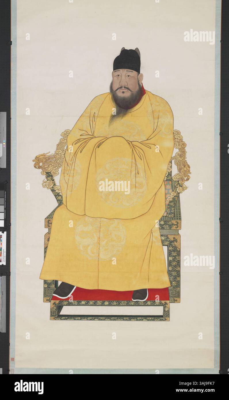 This Chinese painting from the Ming dynasty (1368–1644) depicts the ...