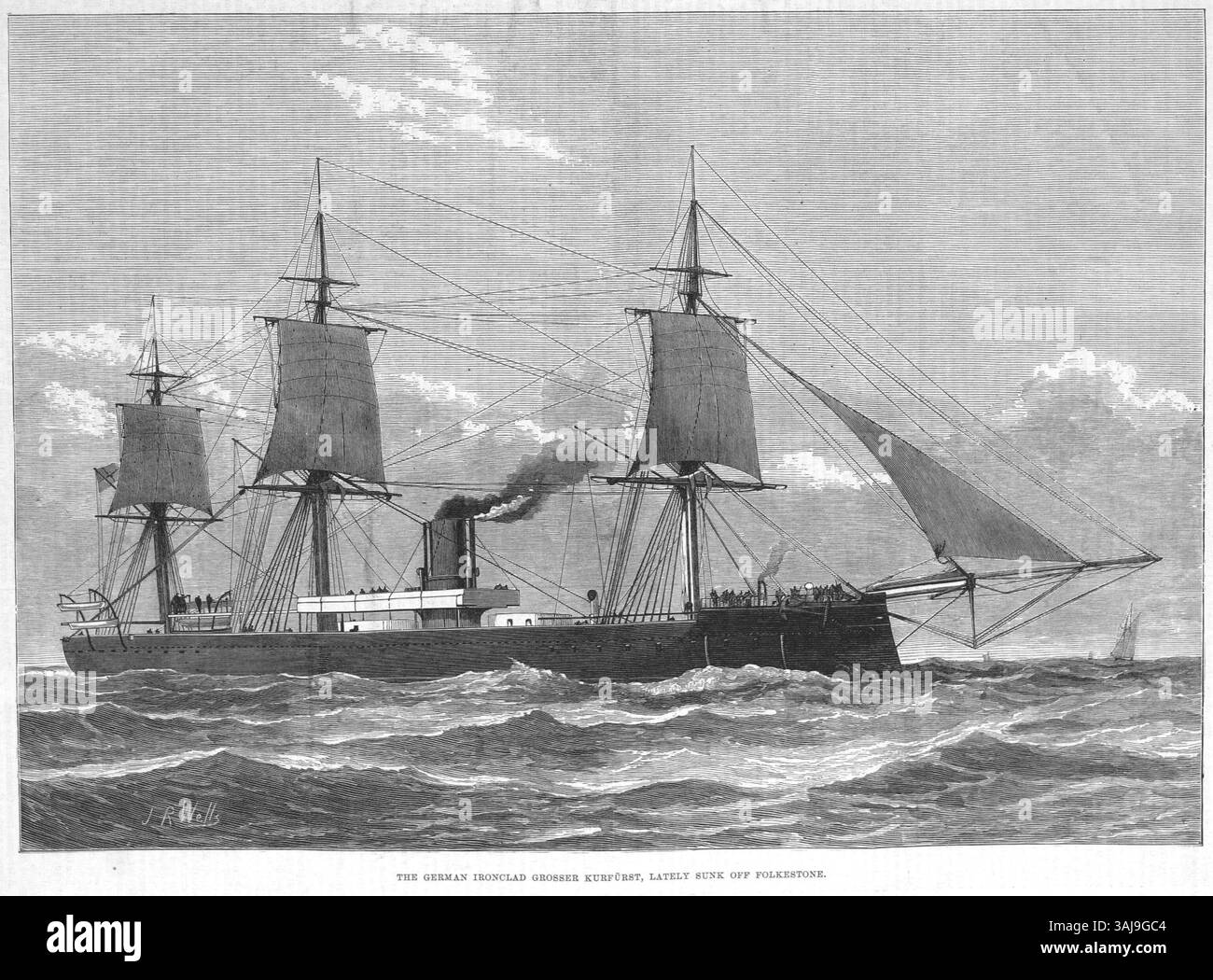 An illustration from the 'Illustrated London News' on June 15, 1878 ...