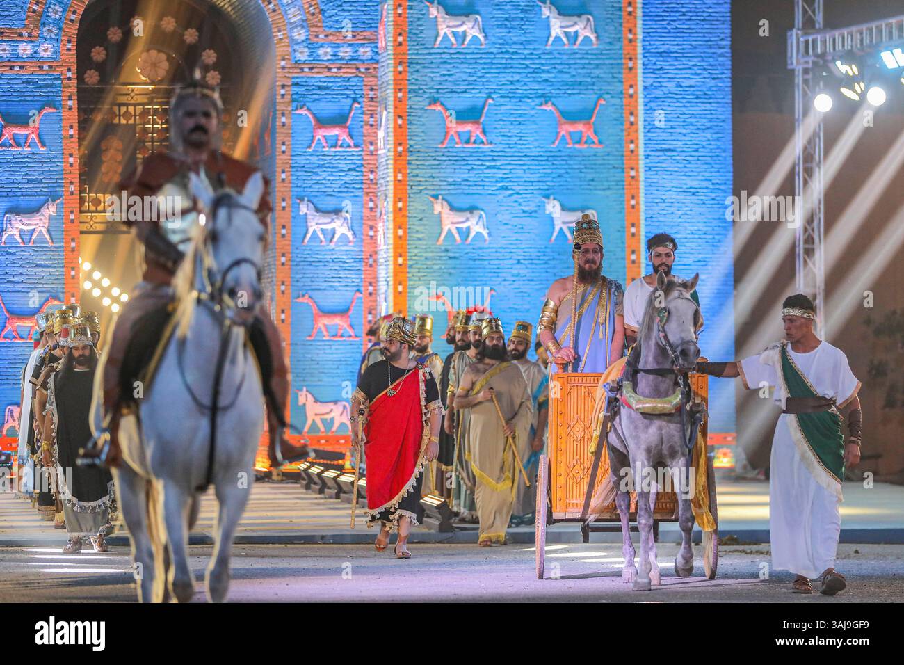 Actors perform during the opening ceremony for the International Day ...