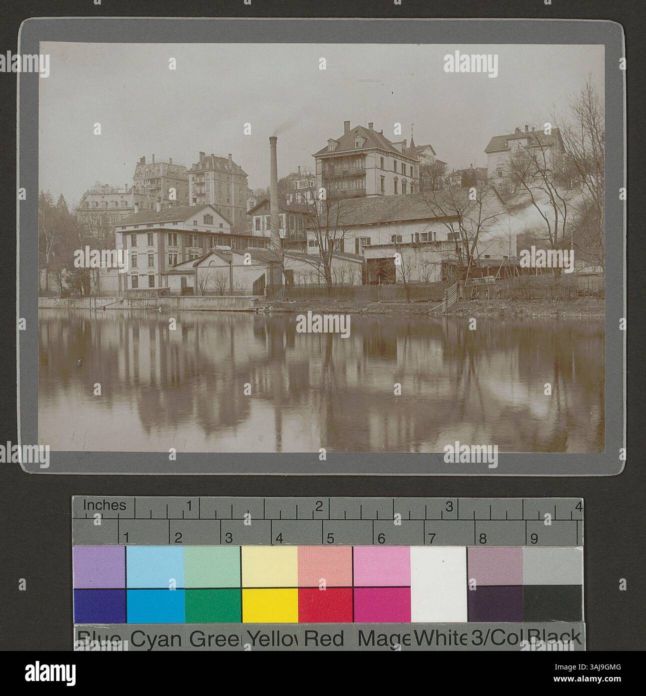 Taken in 1908, Robert Breitinger's photograph of the Färberei Seelig ...