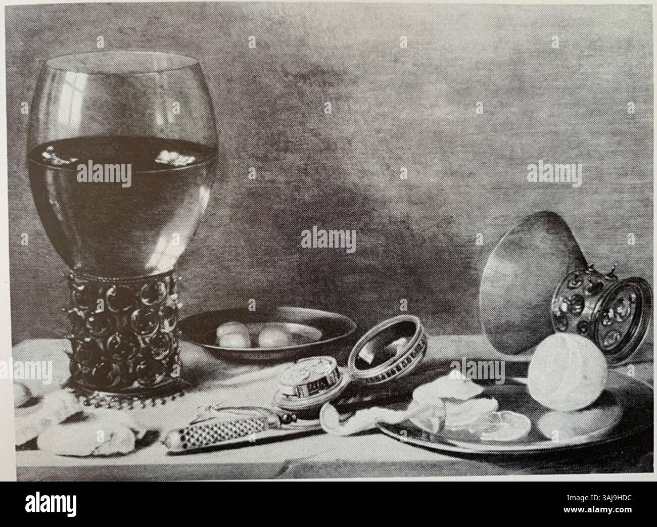 Franchoys Elaut’s 1630 painting portrays a still life with a roemer ...