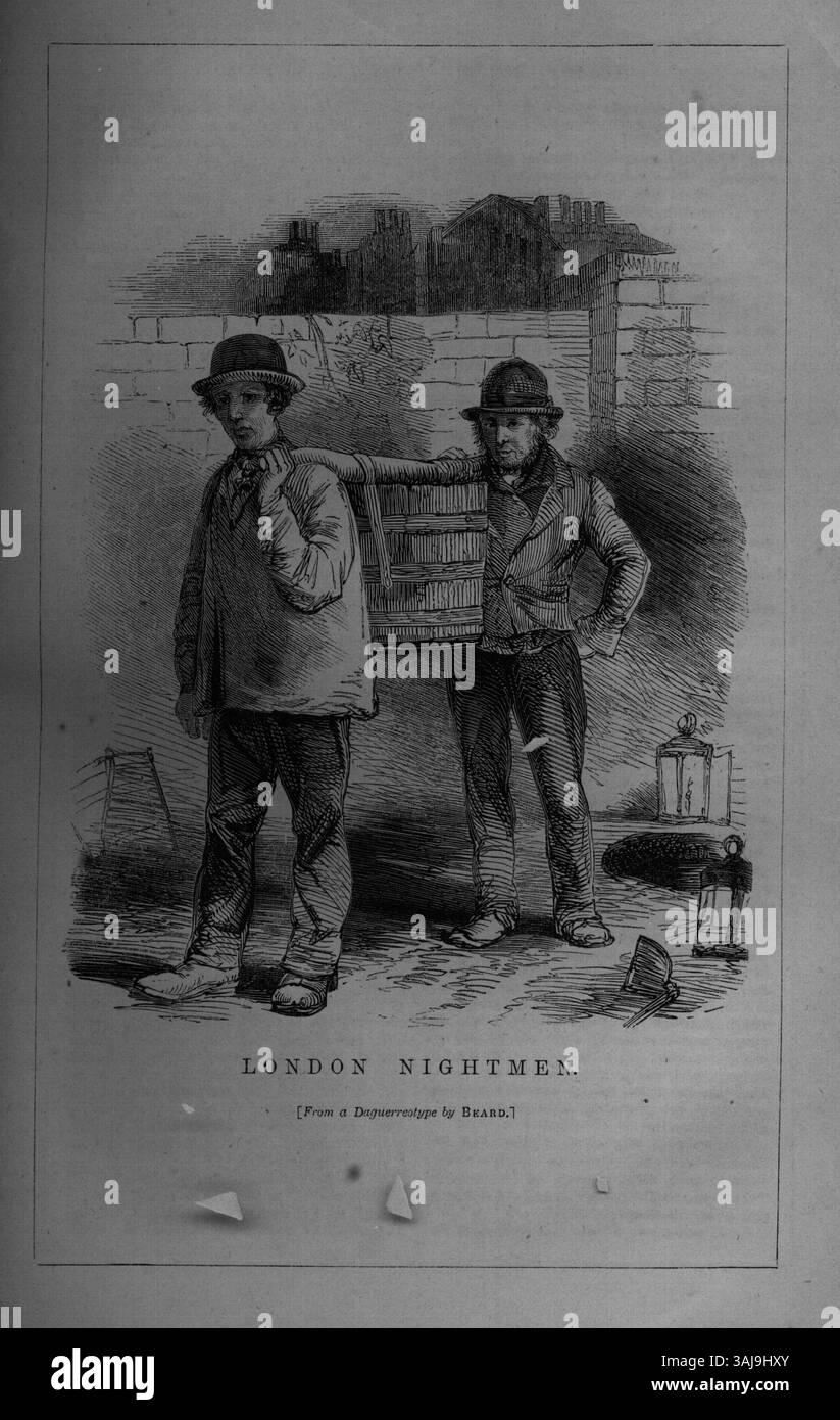 Illustration of 'London Nightmen' from Henry Mayhew’s 'London Labour ...