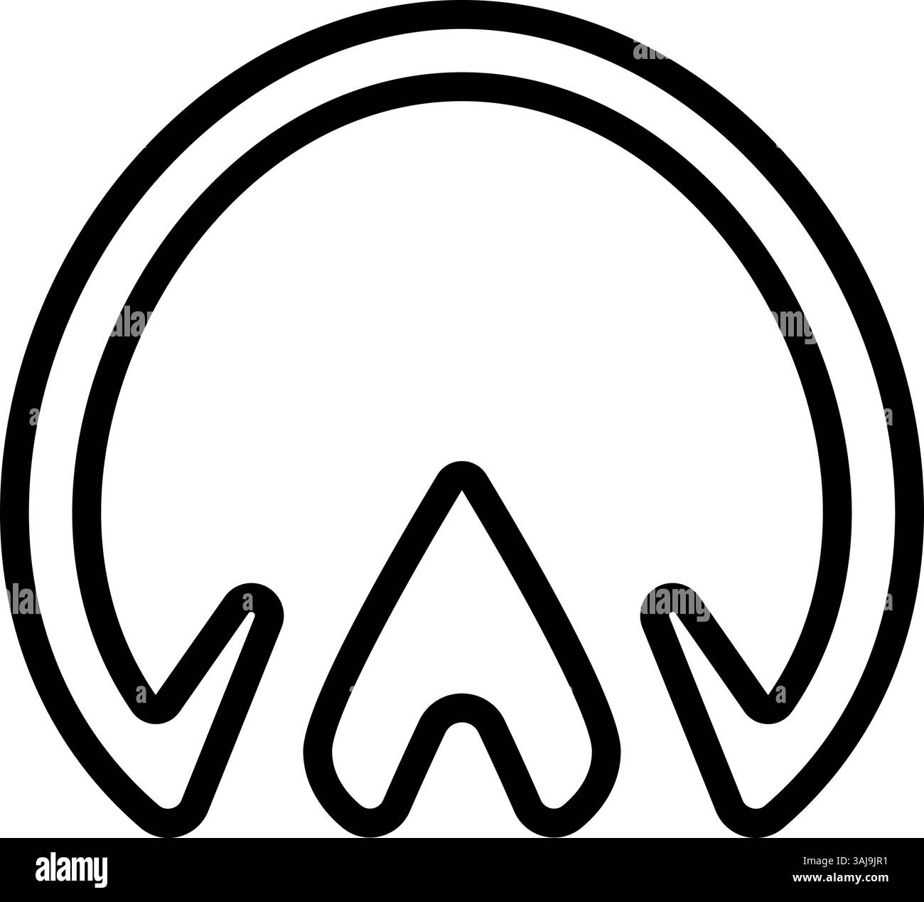 Hoof print outline Cut Out Stock Images & Pictures - Alamy