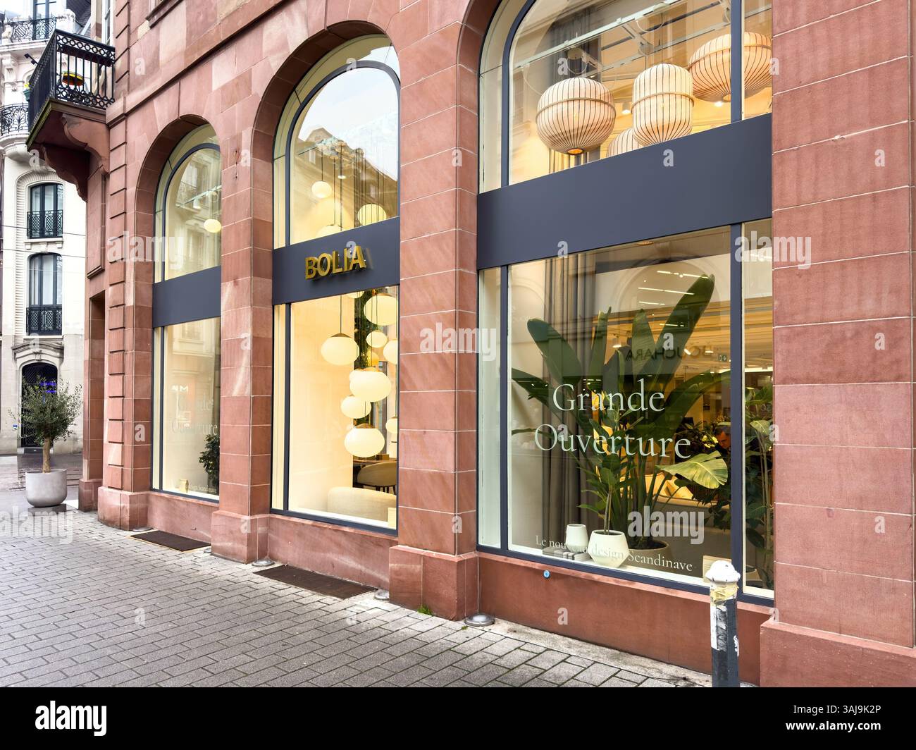 Paris, France - Mar 13, 2025: Storefront of Bolia in Strasbourg ...