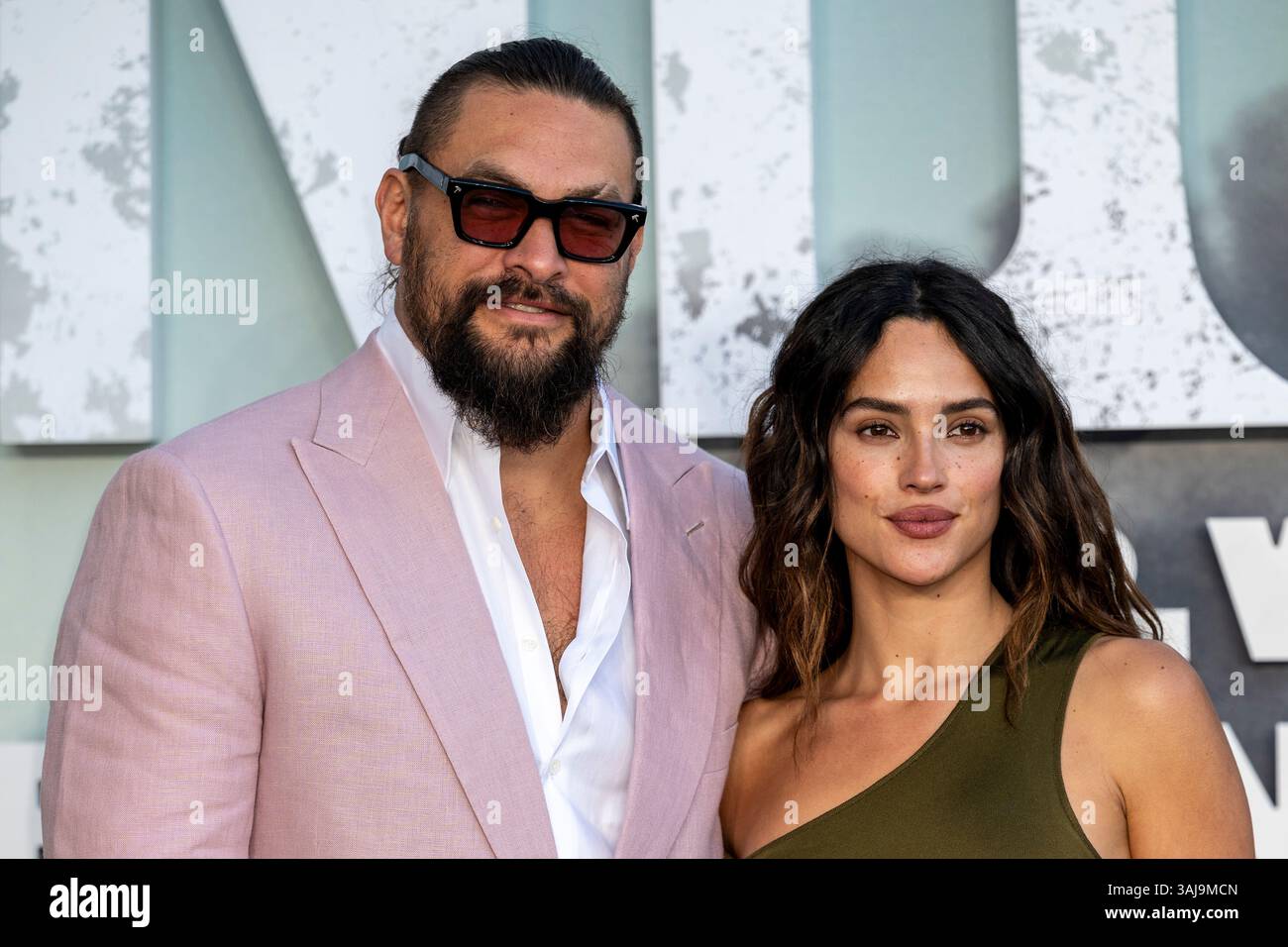 London, UK. 10 April 2025. Jason Momoa and Adria Arjona, as Bix Caleen ...