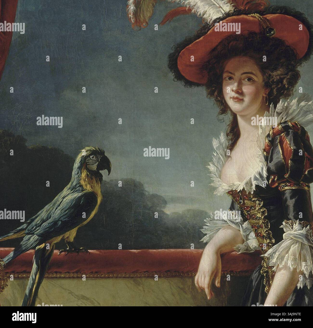 This 1788 painting by Adélaïde Labille-Guiard depicts Louise-Elisabeth ...