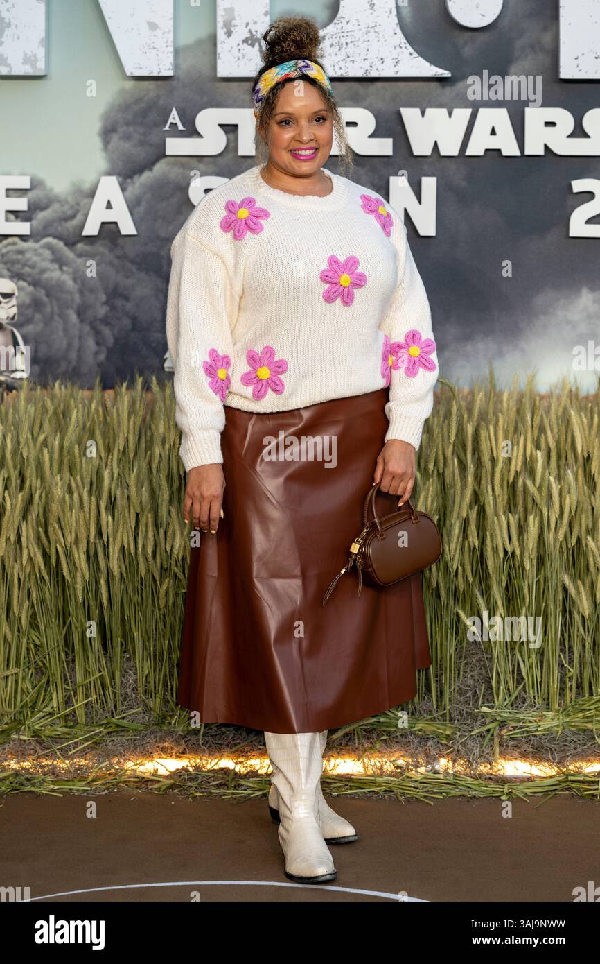 London, UK. 10 April 2025. Pandora Christie, radio presenter, attends ...