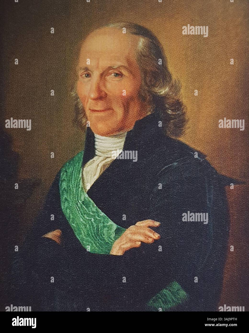 This portrait of Carl Peter Thunberg, created by Jacob Fredrik Ek ...