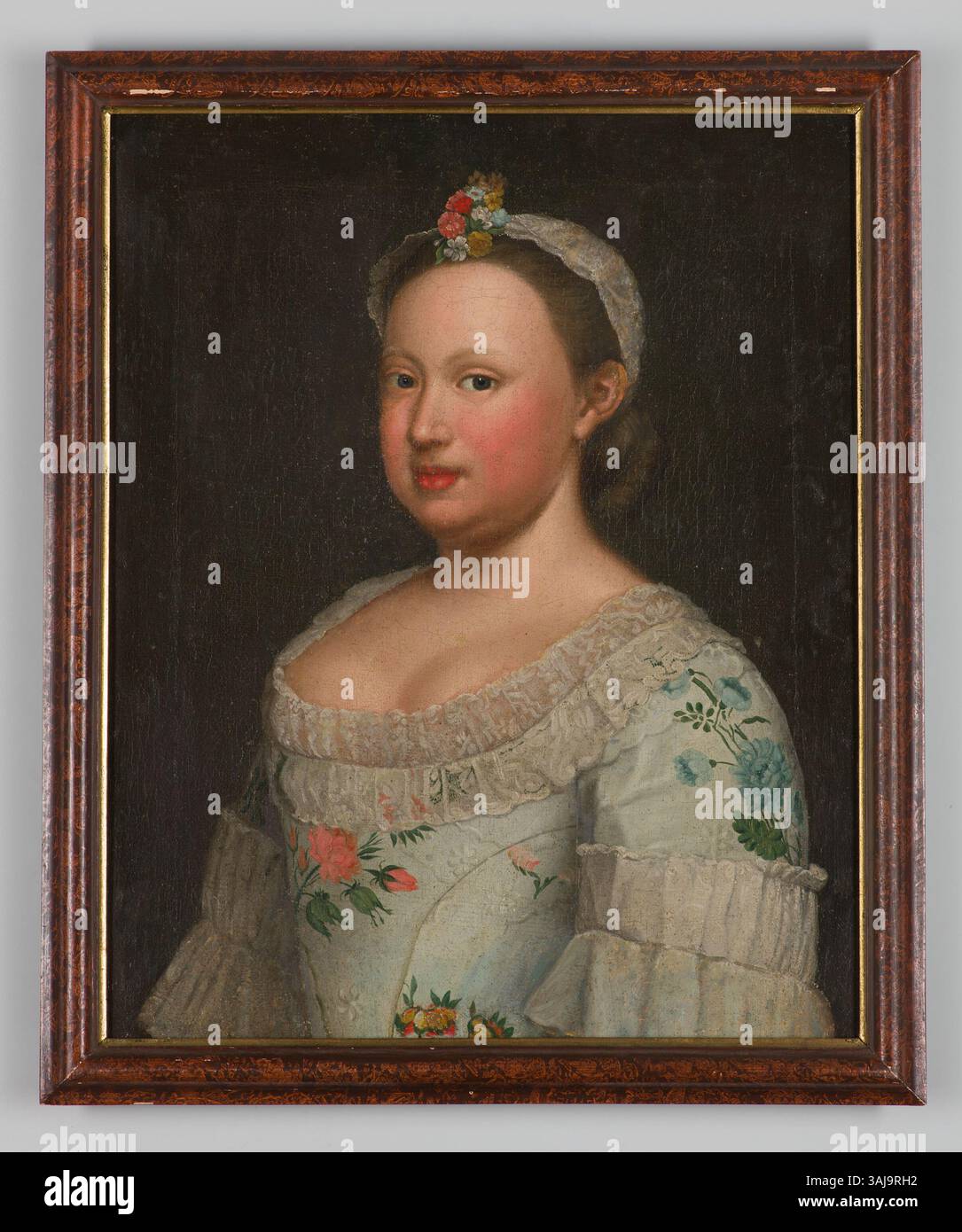 This portrait of Carolina van Oranje-Nassau, painted between 1750 and ...