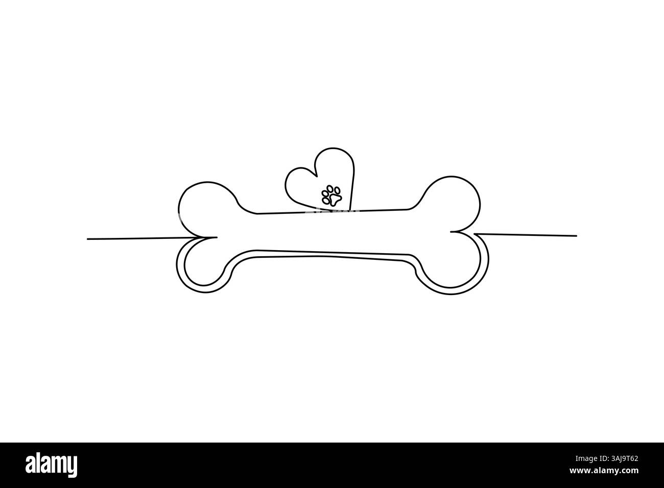 One line vector art Stock Vector Images - Alamy