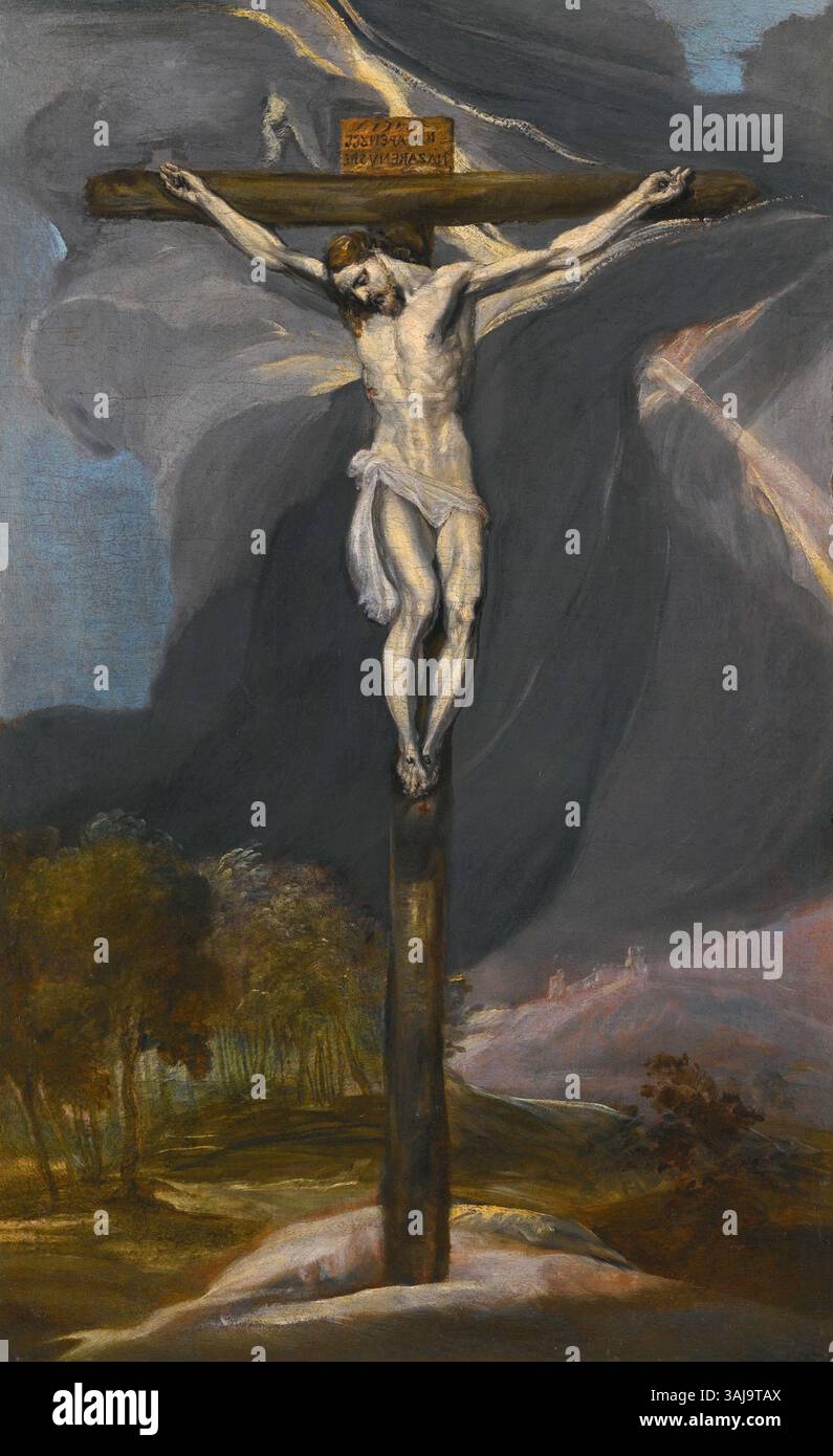 El Greco's circa 1600 painting 'Crucifixion' captures the dramatic ...