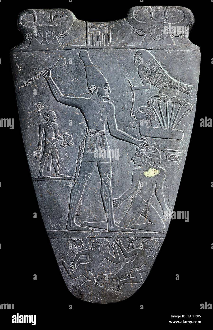 The Narmer Palette, an ancient Egyptian artefact dating from the Early ...