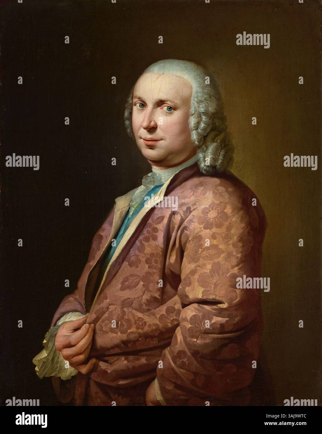 Domenicus van der Smissen's circa 1750 portrait depicts an unknown ...