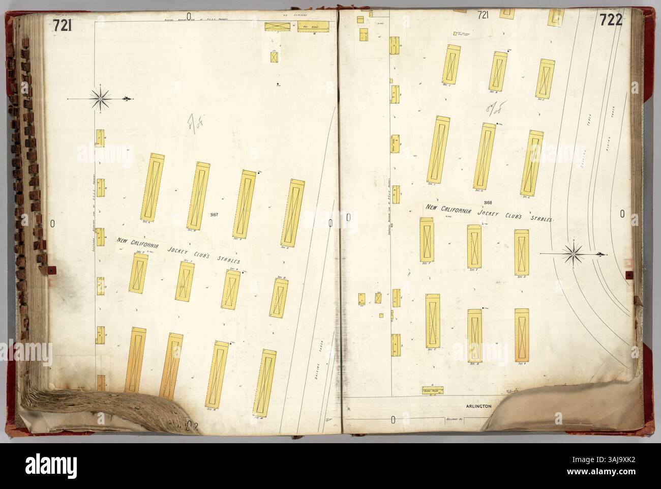 This 1905 Sanborn Insurance Map Atlas of San Francisco contains ...