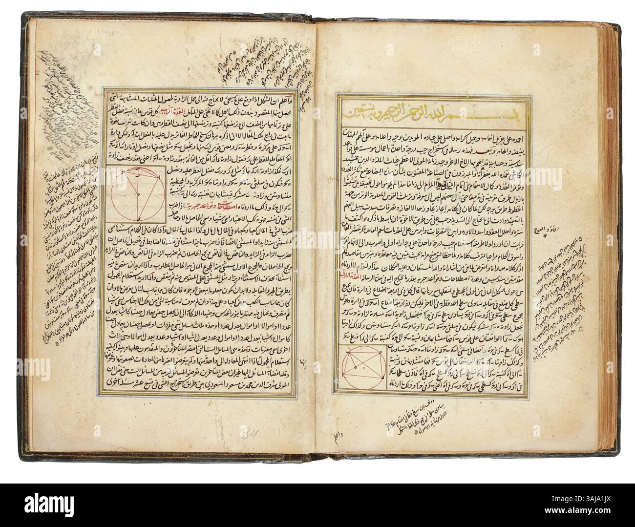 This Safavid manuscript, created in 1560, contains four treatises by ...