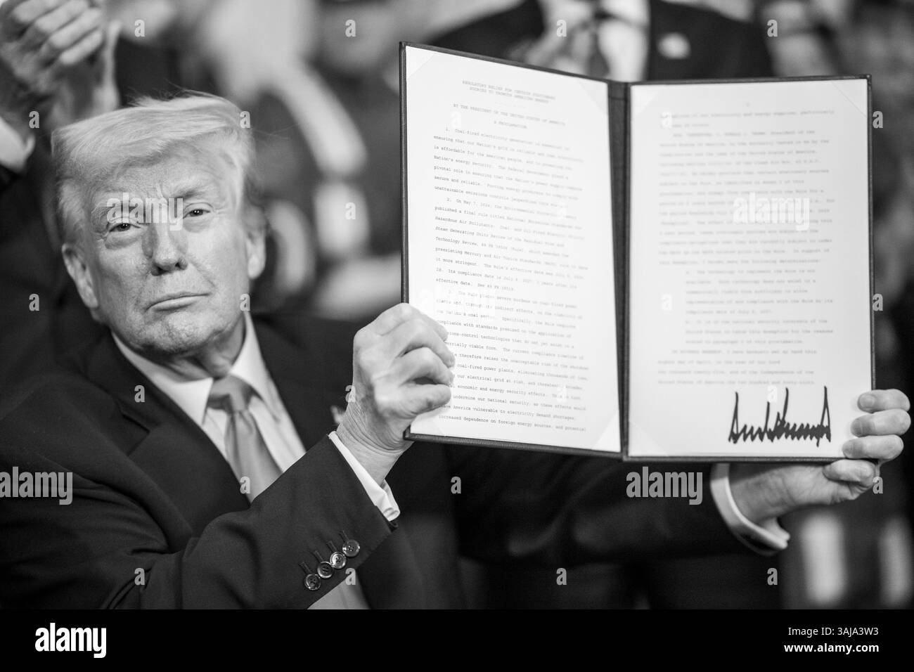 April 8, 2025, Washington, District of Columbia, USA: President Donald ...