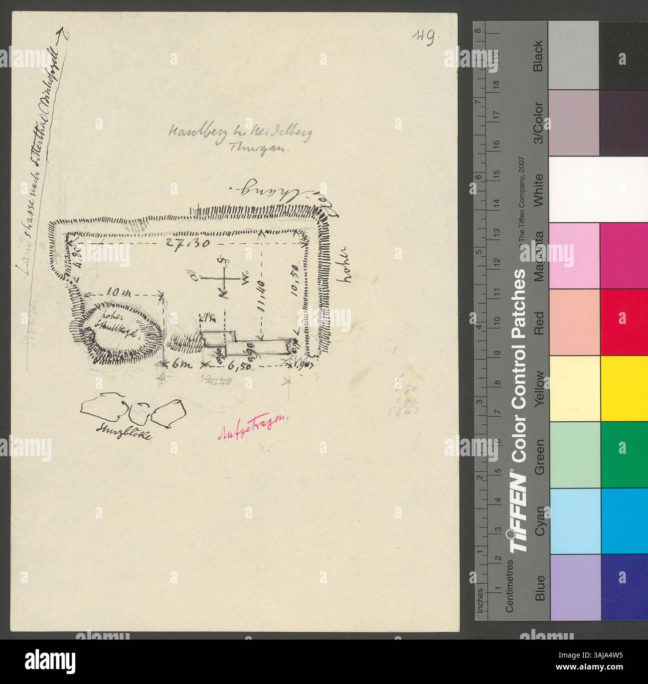 This image depicts Haselberg near Heidelberg in Thurgau, captured by ...