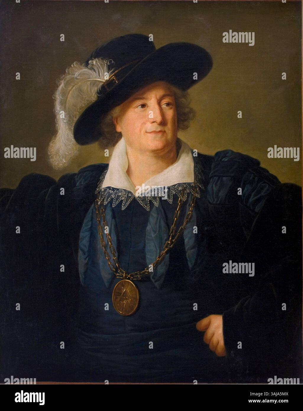 This 1797 portrait by Élisabeth Vigée-Lebrun depicts Stanisław August ...