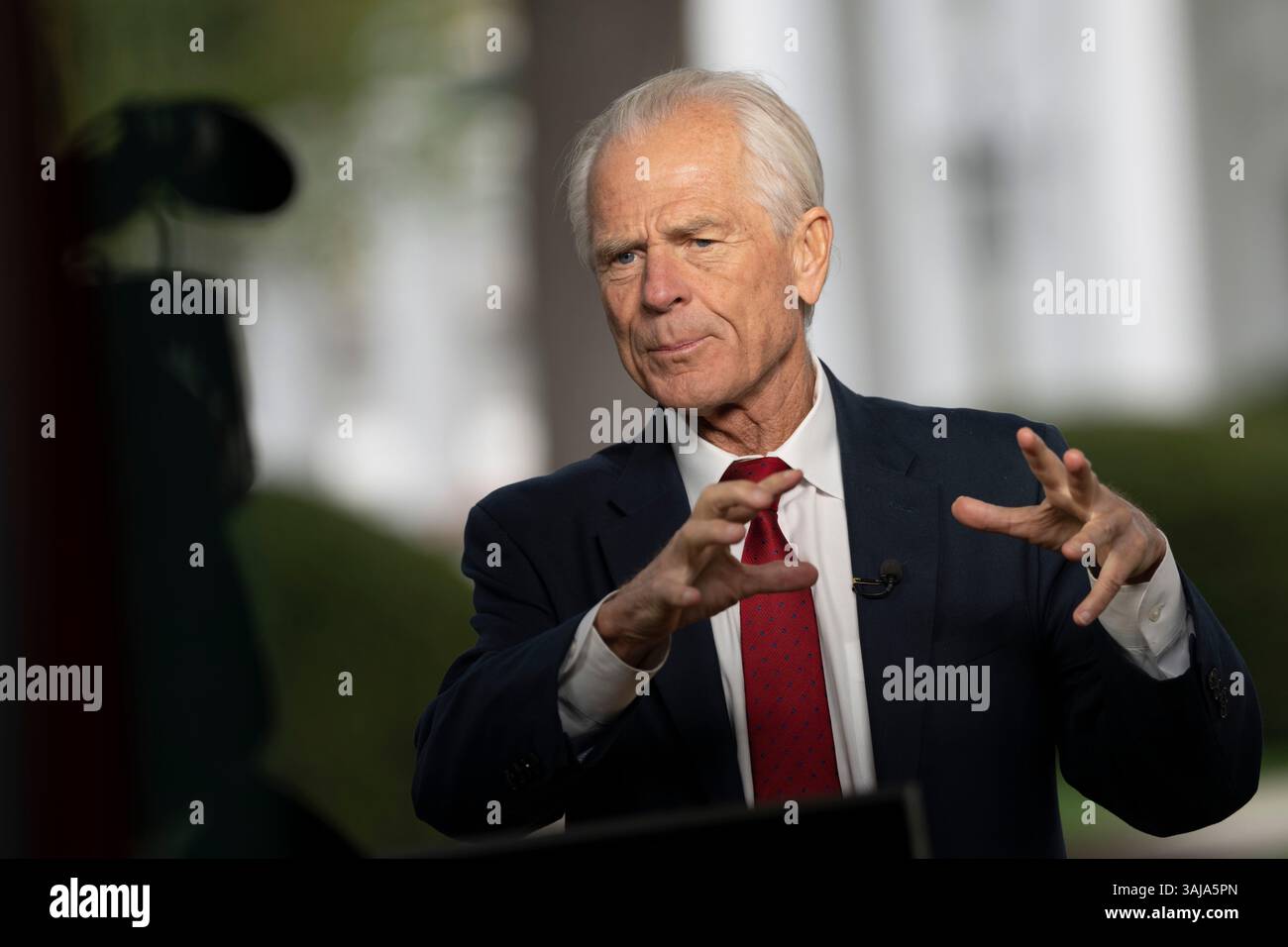 Washington, United States Of America. 10th Apr, 2025. Peter Navarro ...