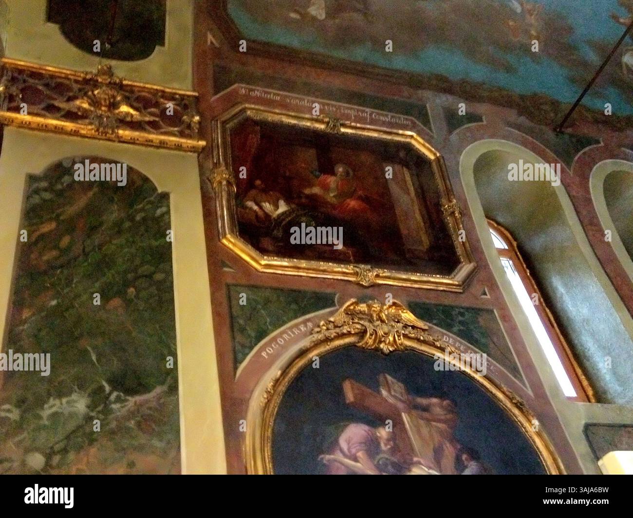Gheorghe Tattarescu’s 1867 mural painting at the Church of Saint ...