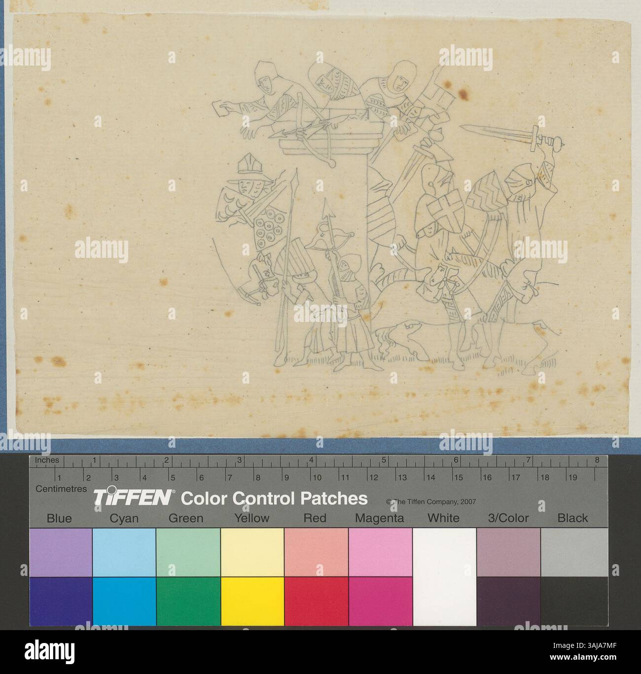 Johann Rudolf Rahn copied an excerpt from an ancient manuscript, dated ...
