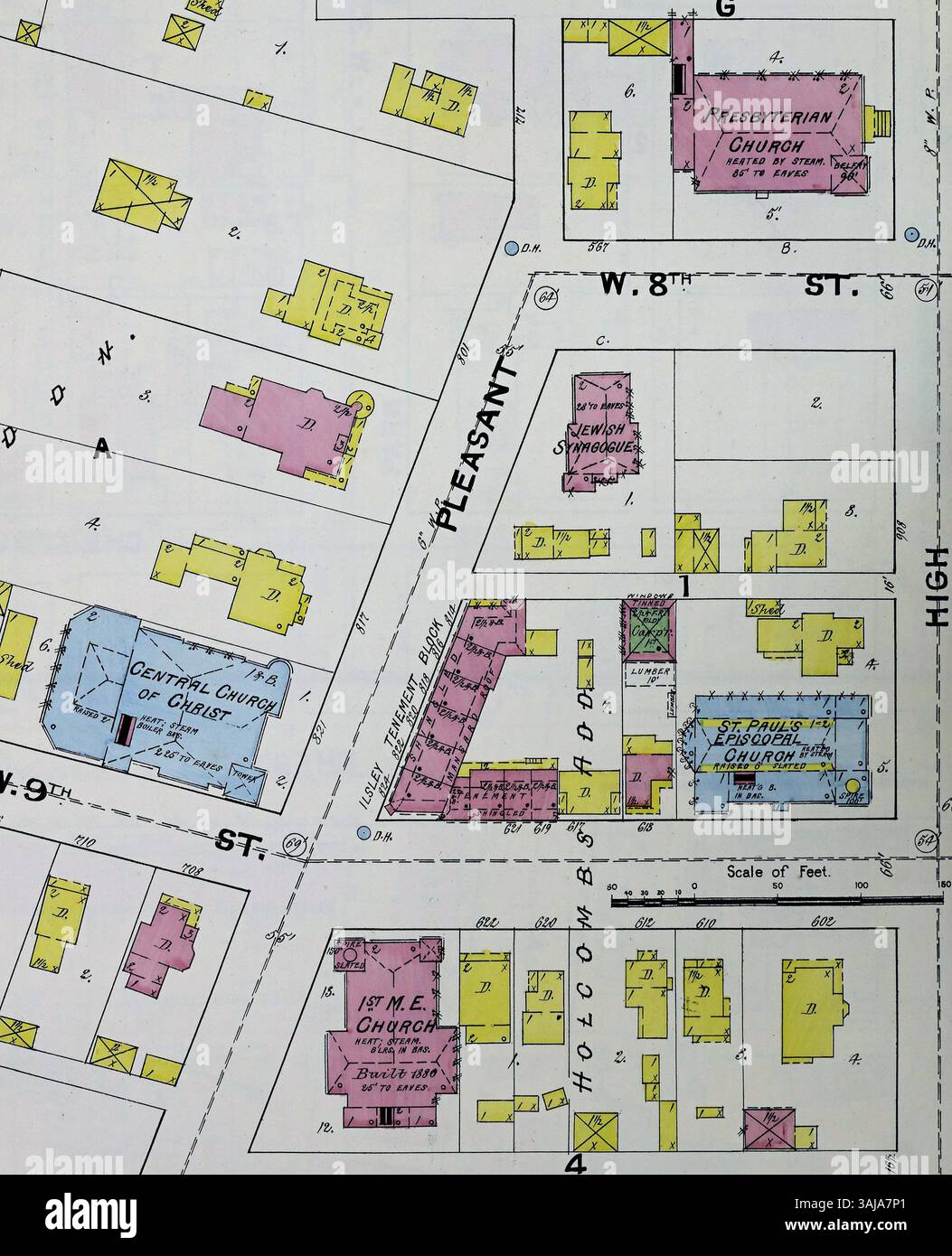 Sanborn map collection hi-res stock photography and images - Alamy