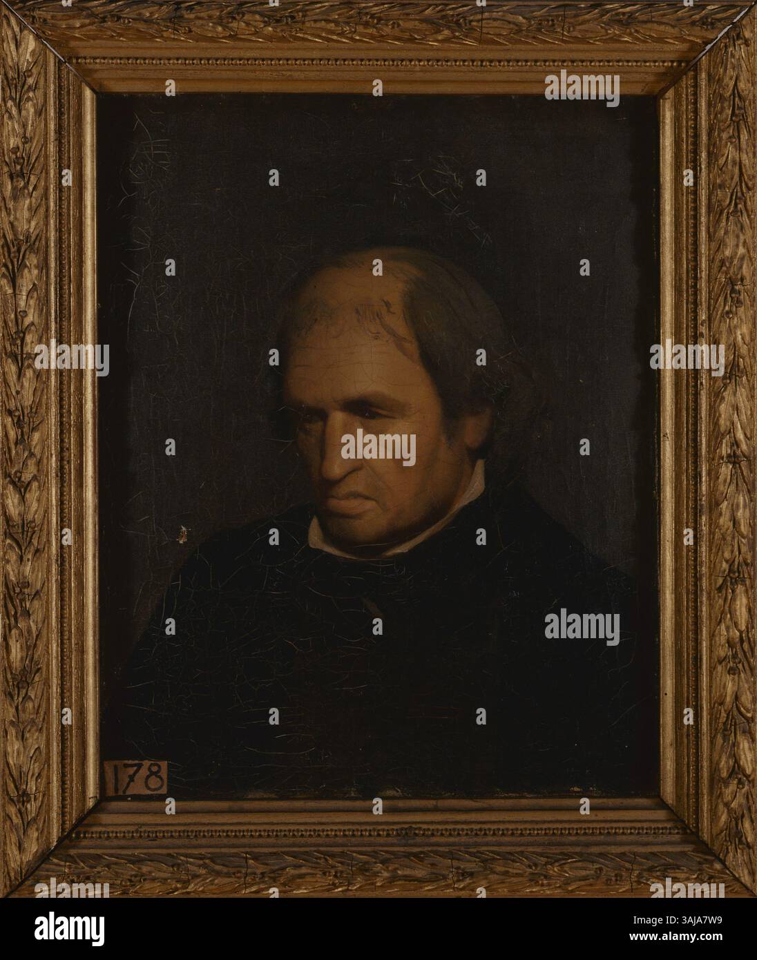 Portrait of Jean-Louis Hamon, painted by the artist himself. The oil ...