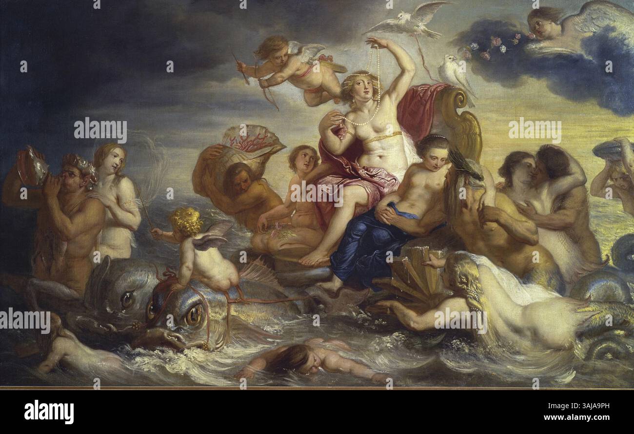 Erasmus Quellinus II's 'The Triumph of Galatea' from around 1645 ...