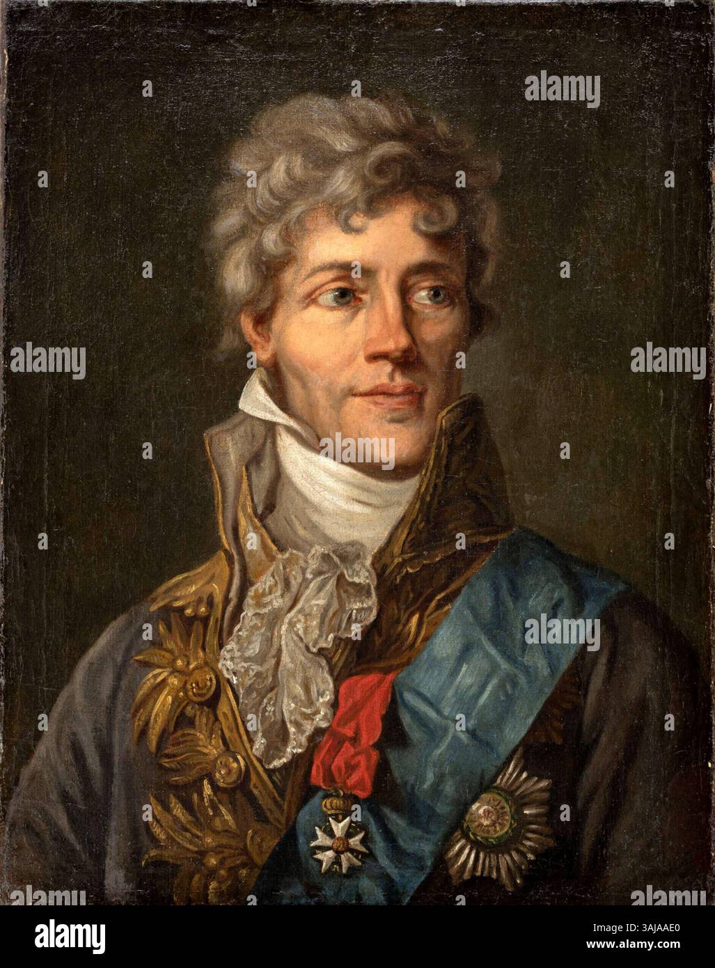 This 19th-century portrait of Stanisław Kostka Potocki, attributed to Marcello Bacciarelli ...