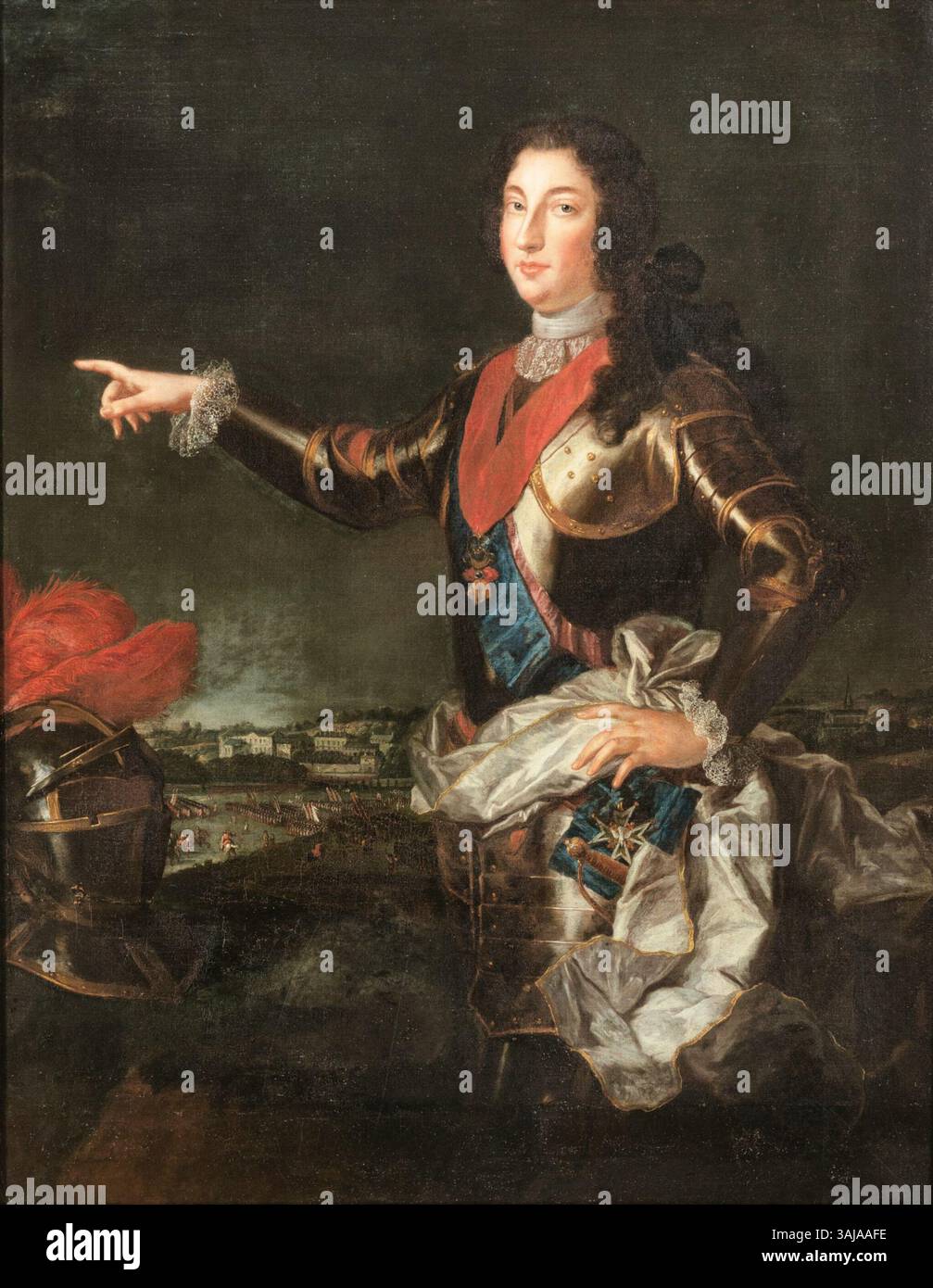 This 18th-century oil painting by the Studio of Alexis Simon Belle ...