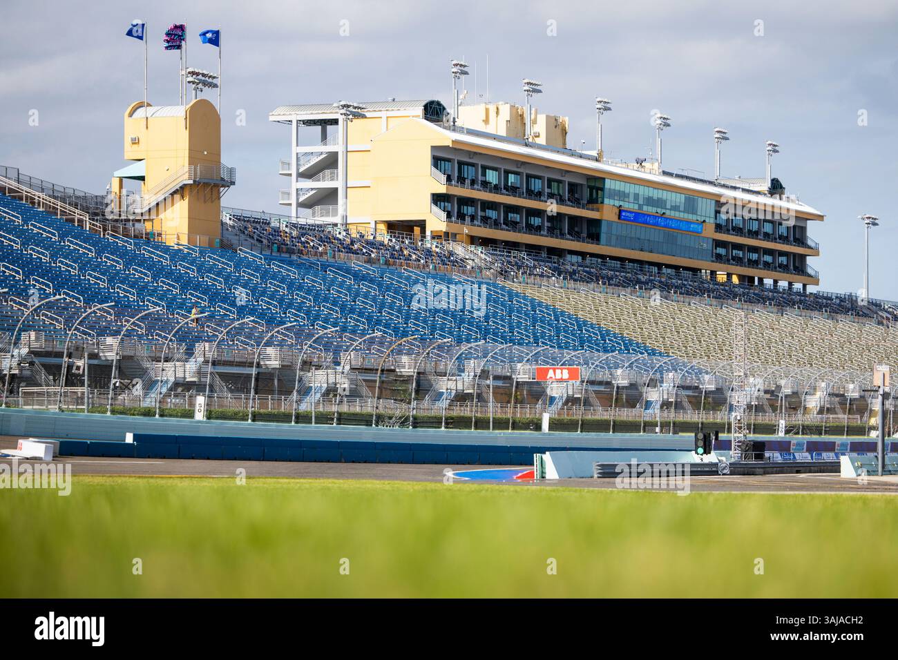 Homestead, Etats Unis. 10th Apr, 2025. during the Miami ePrix, 5th ...