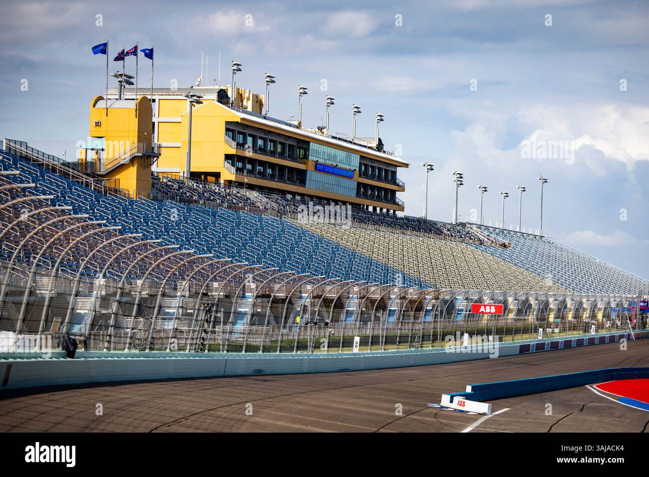 Homestead, Etats Unis. 10th Apr, 2025. Illustration, track during the ...