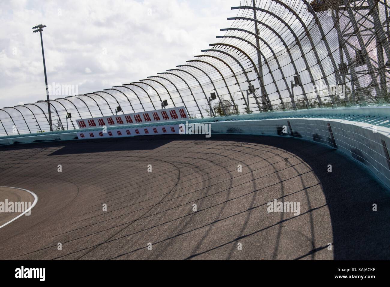 Homestead, Etats Unis. 10th Apr, 2025. Illustration, track during the ...