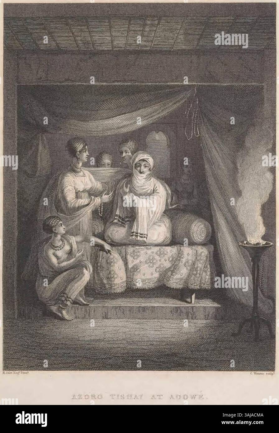 The image depicts Ozoro Tishai at Adowa, an important historical figure ...