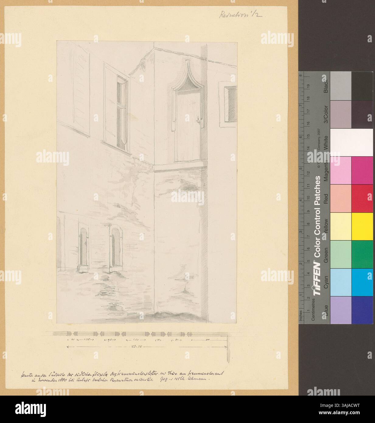 This image depicts a window on the southern side of the Fraumünster ...