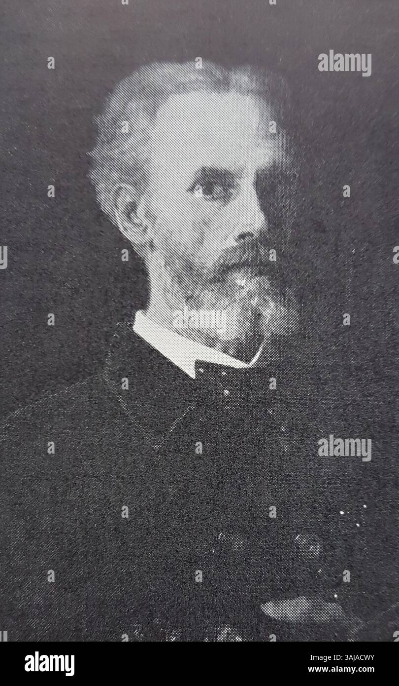 Self-portrait of August Jernberg, photographed from Allhems Svenskt ...