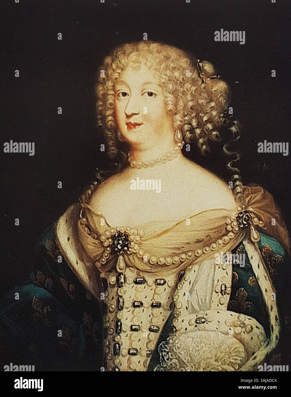 This 17th-century portrait by Martin Mijtens depicts Maria Theresa of ...