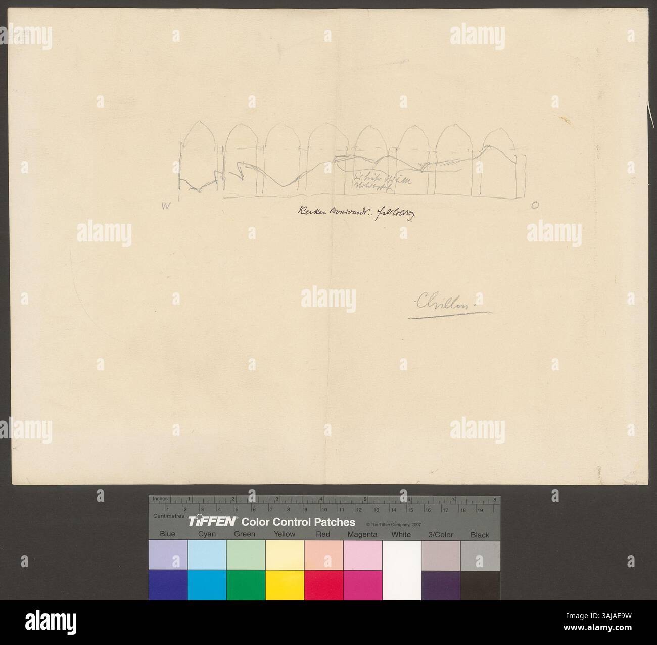 This photograph captures the Bonivard prison cell in Château de Chillon ...