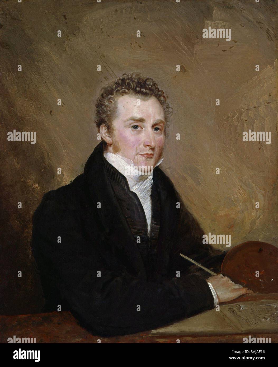 This 1839 painting by John Martin, created by Henry Warren, exemplifies ...