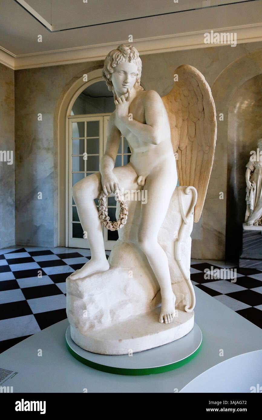 'Amor' is a marble sculpture by Ridolfo Schadow, created between 1821 ...