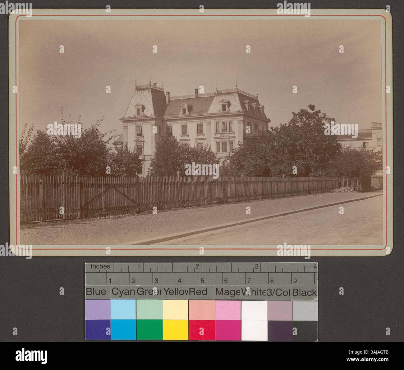 This 1888 photograph by Robert Breitinger depicts the Schläpfer House ...